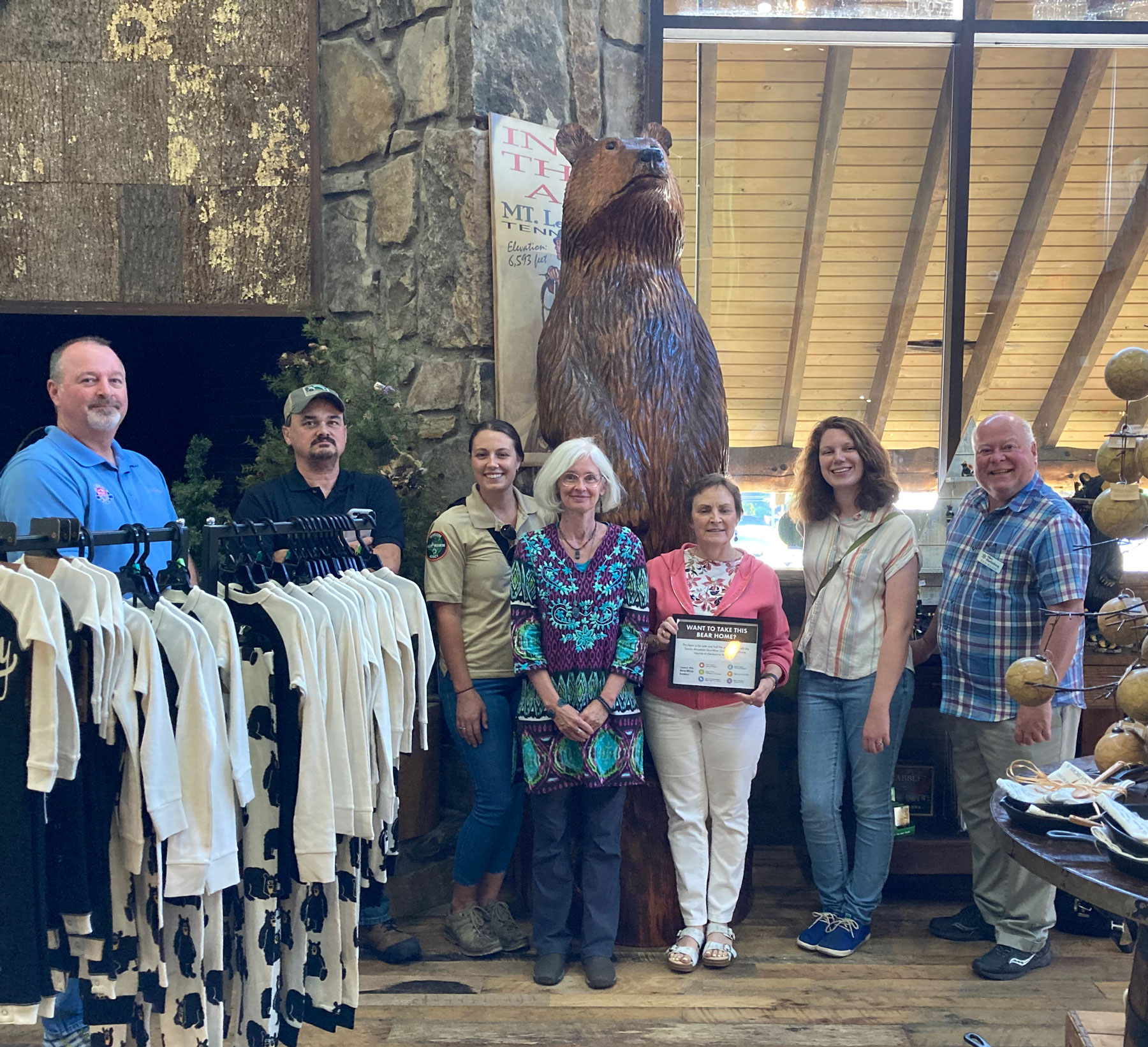 Bodacious bear to help BearWise Taskforce raise funds for education | Smokies Life