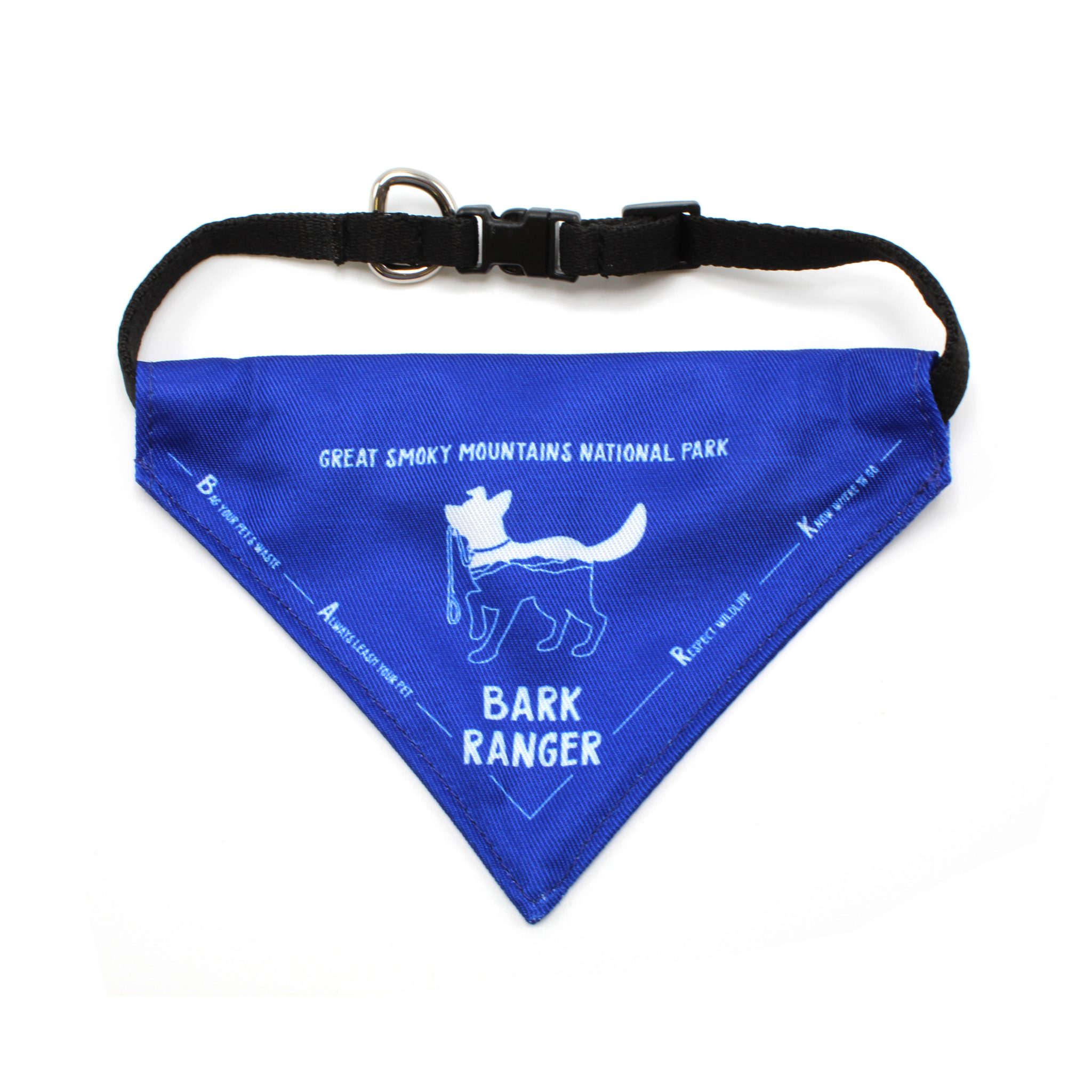 Bark Ranger Adjustable Collar Bandana - Smokies Life