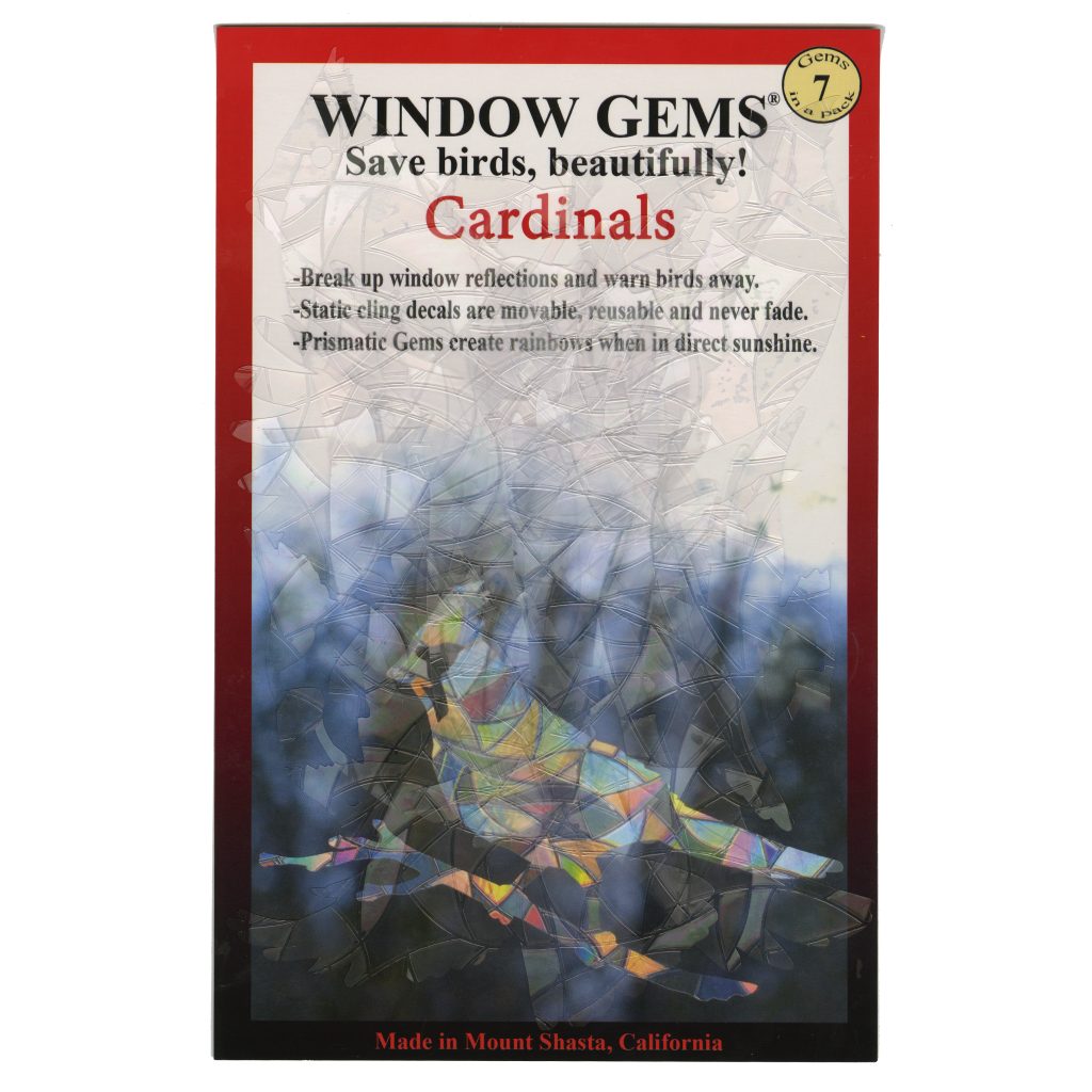 Smokies Life Cardinals Window Gems
