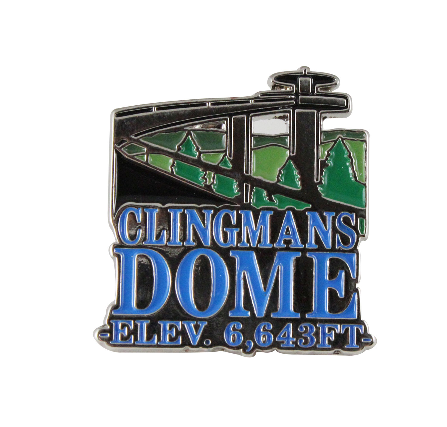 Clingmans Dome Elevation Lapel Pin | Smokies Life