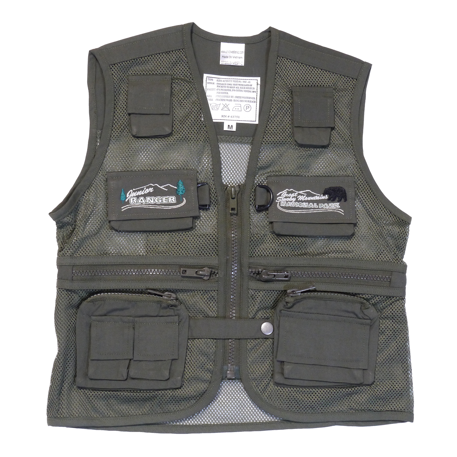 Great Smoky Mountains National Park Junior Ranger Vest | Smokies Life