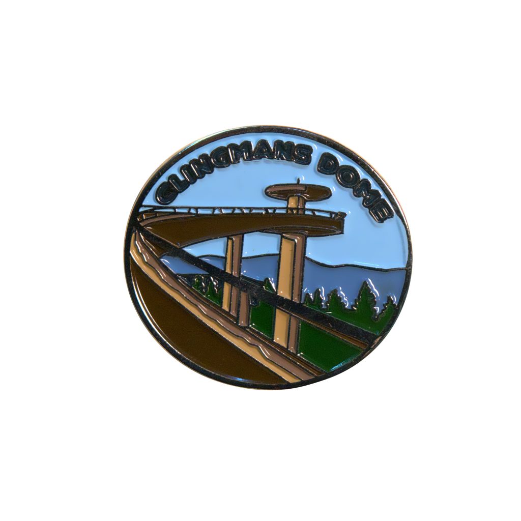 Clingmans Dome Oval Lapel Pin | Smokies Life