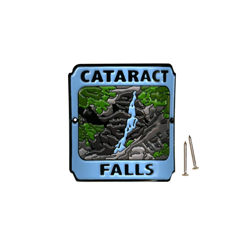 Cataract Falls Hiking Medallion | Smokies Life