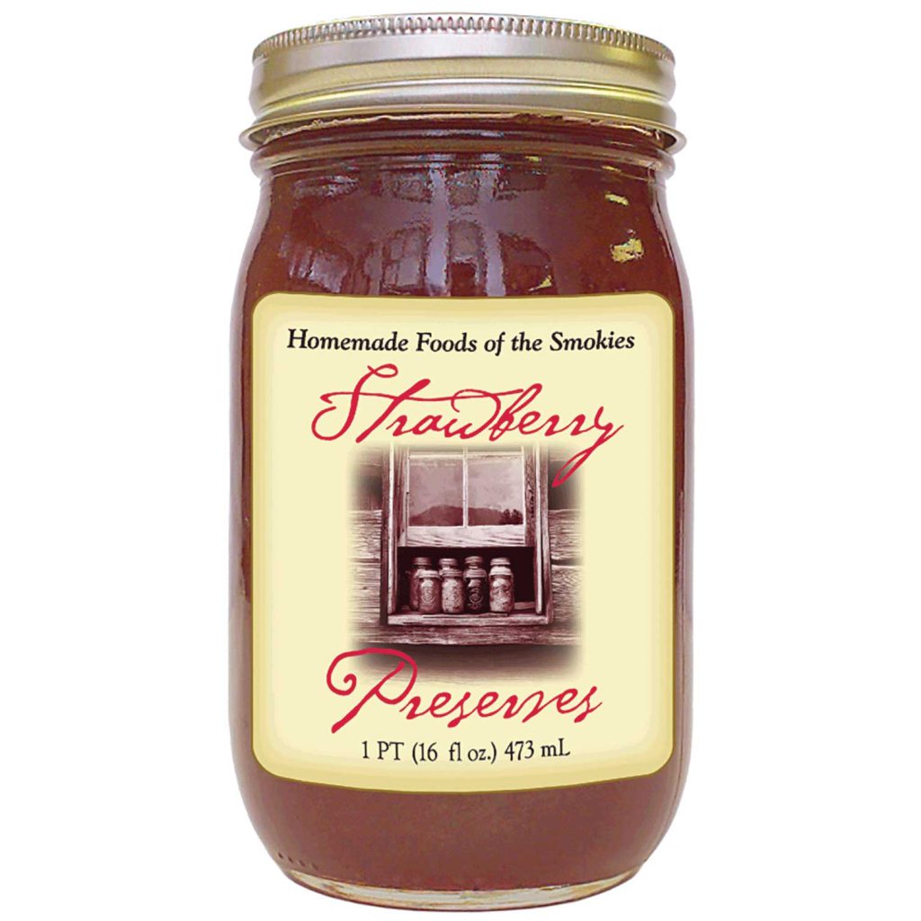 Strawberry Preserves Pint | Smokies Life
